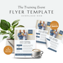The Training Event Flyer Template – H. Marie Creative Co. Shop