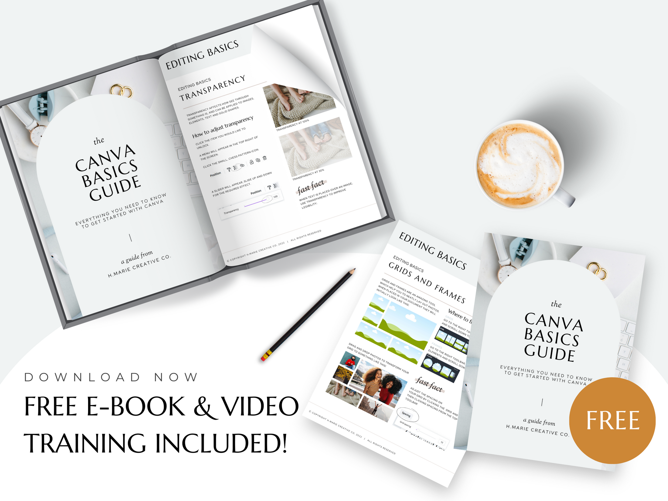 The Training Event Flyer Template – H. Marie Creative Co. Shop